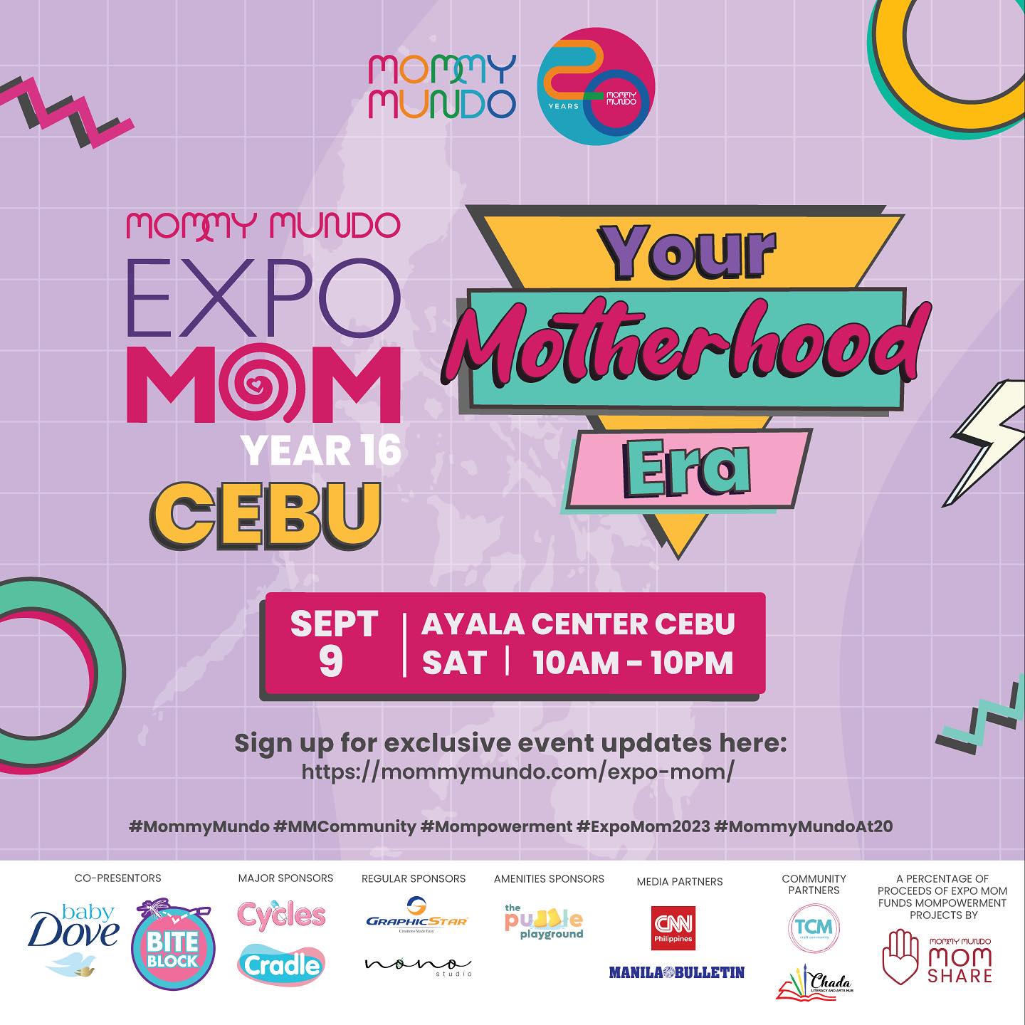 Expo Mom 2023 Heads to Cebu - Mommy Mundo