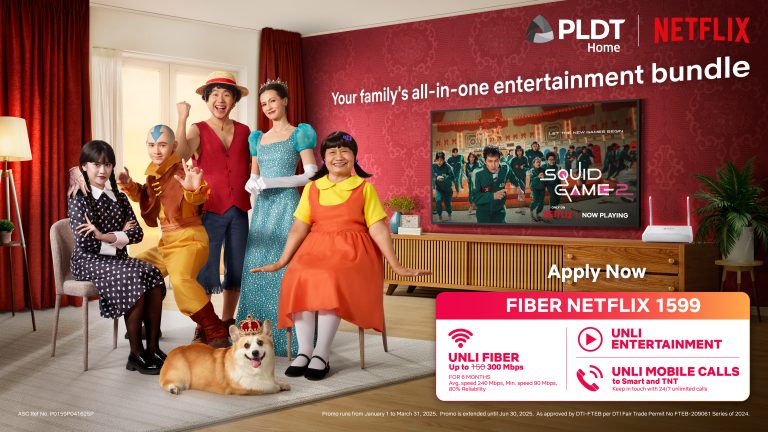 PLDT Home Fiber Netflix: Your family’s all-in-one entertainment bundle